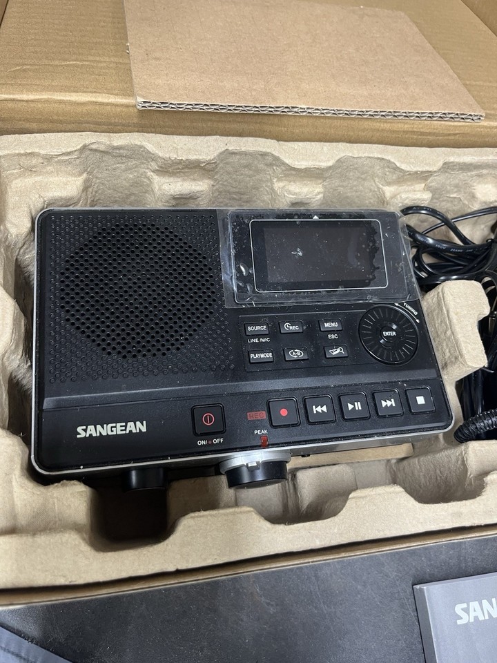 Sangean DAR-101 Professional Grade Digital MP3 Recorder Black 32GB | eBay