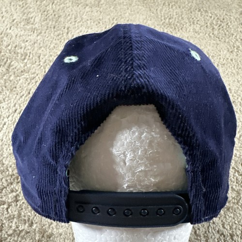 Aksels Hat Cap Adult Blue Snapback Colorado Corduroy Roped C Logo | eBay