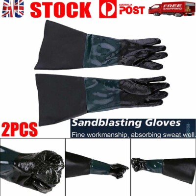 Sandblaster Sandblasting Gloves for Sand Blasting Cabinet Sandblast ...