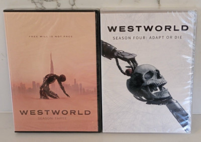 Westworld The Complete Seasons 3 & 4 ( DVD 6-Disc Set ) Brand New ...