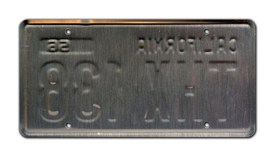 American Graffiti | Screen Accurate | THX 138 | Metal Stamped Prop ...
