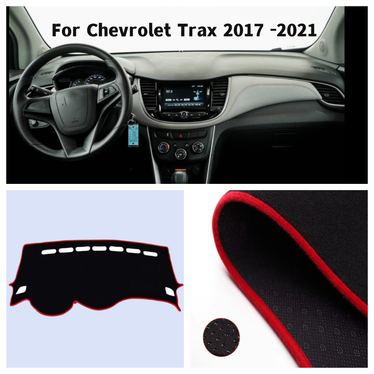 Fits For Chevrolet Trax 2017 2018 2019 2020 2021 Dash Cover Mat ...