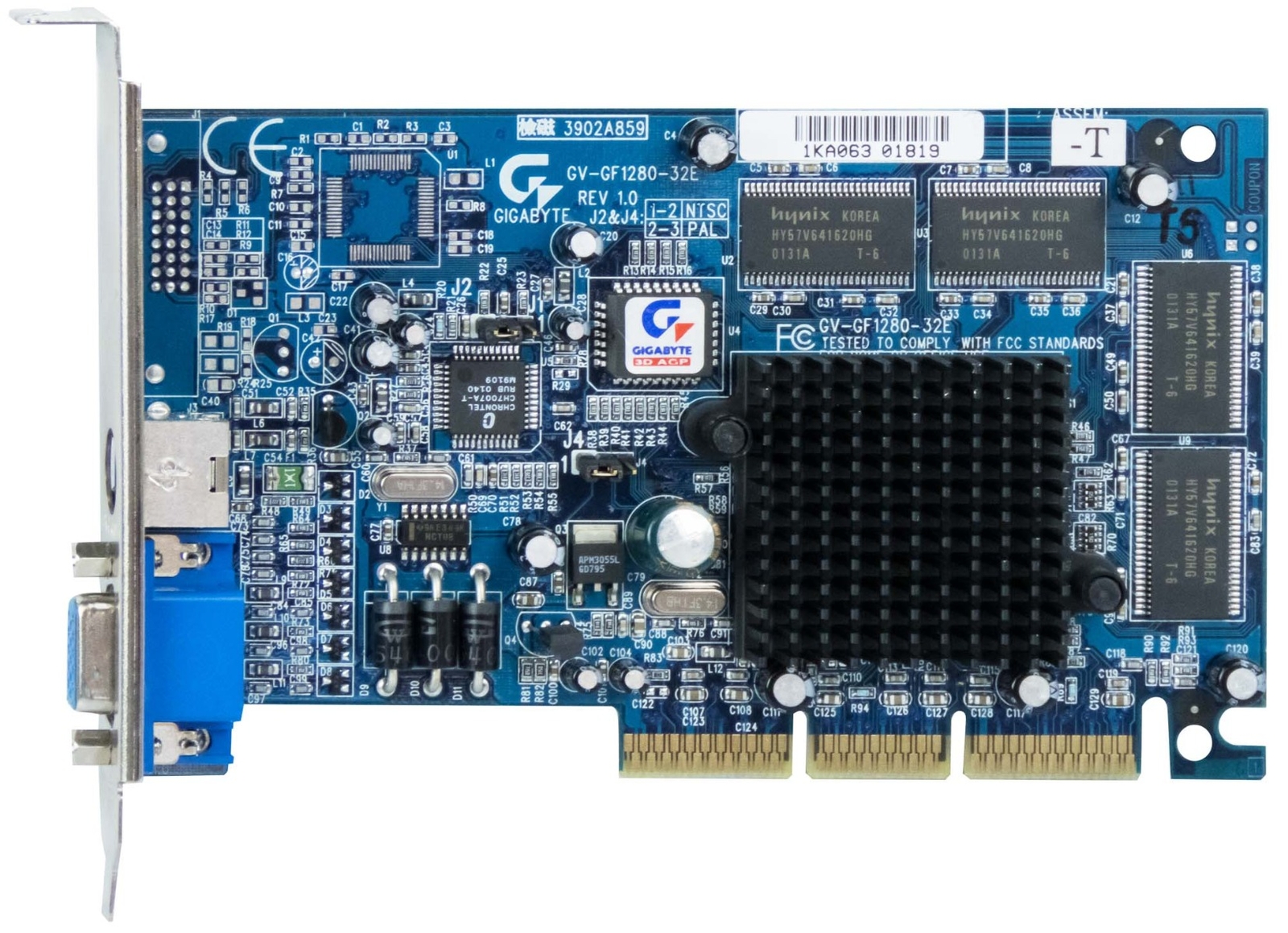 Gigabyte GV GF1280-32E, (32 MB) AGP Video Card for sale online | eBay
