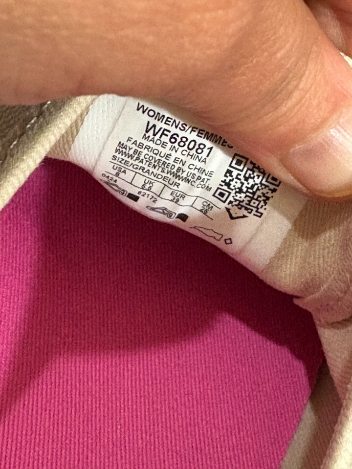 KEDS WOMAN CHAMPION TOE RAND SNEAKER SIZE 8 OATMEAL/PINK | eBay