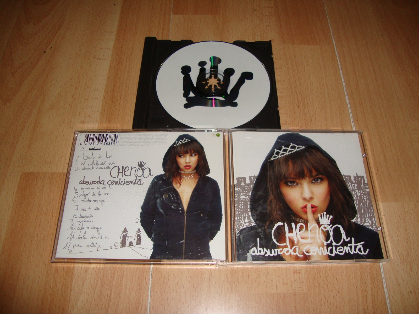 CHENOA ABSURDA CENICIENTA MUSIC CD CUARTO ALBUM DE LA CANTANTE EN BUEN ...