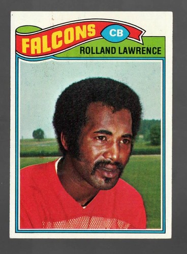 1977 Topps Rolland Lawrence Atlanta Falcons #242 Excellent | eBay