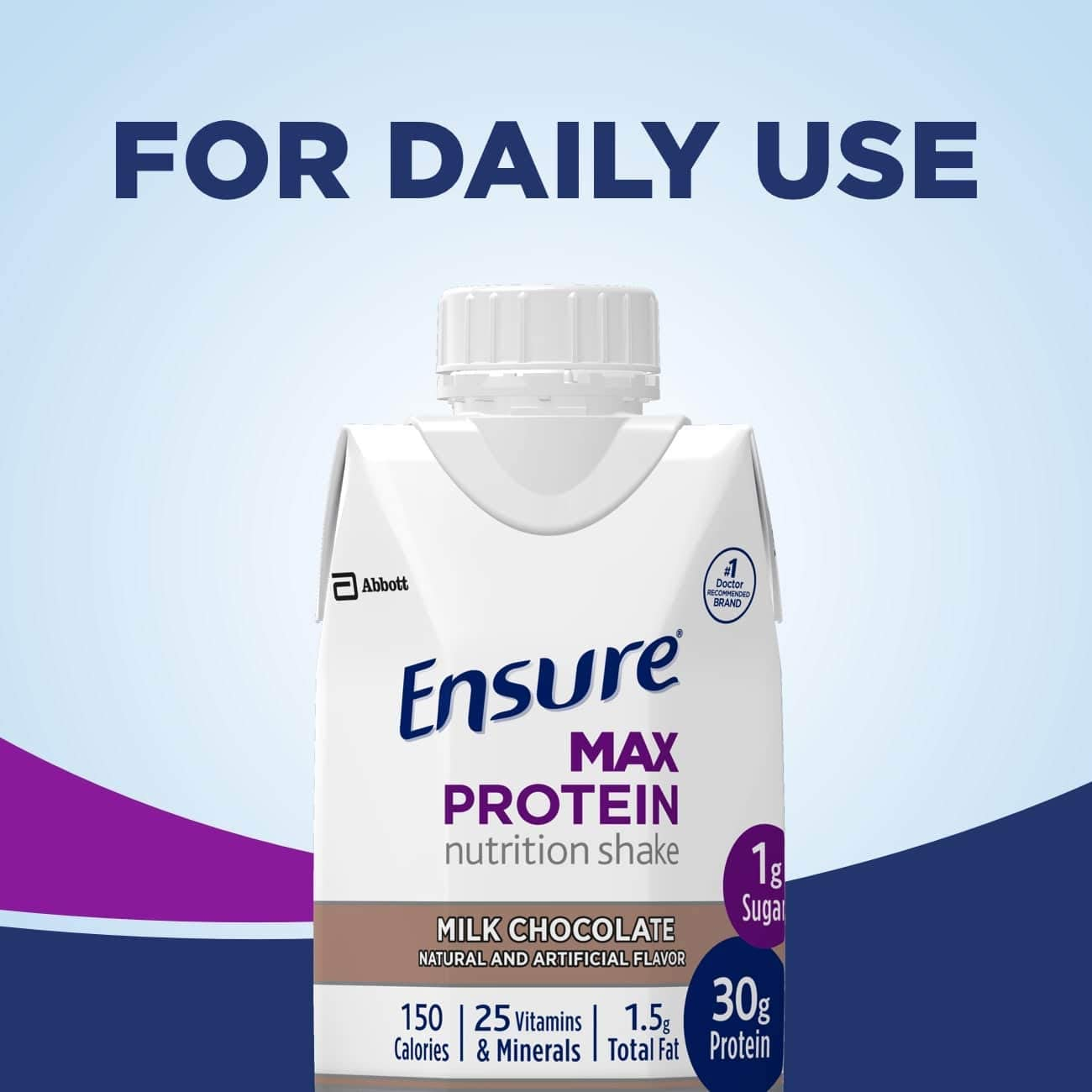 Ensure Max Protein Shake - 30g Protein, 1g Sugar, Chocolate, 11 Fl Oz ...