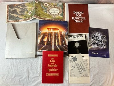 Vintage BEYOND ZORK for Commodore 128 C128 in Box INFOCOM Manuals Game | eBay