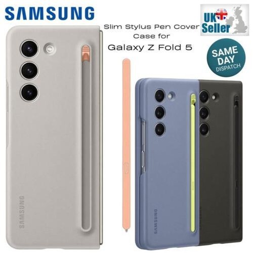 Official Samsung Slim Stylus Pen Cover Case for Galaxy Z Fold 5 - New ...