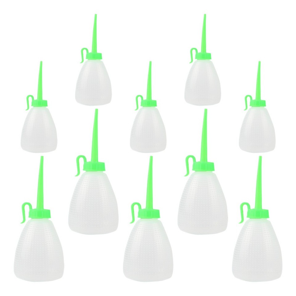 10Pcs Empty Sewing Machine Oil Bottles Iron Mouth Oil Containers ...