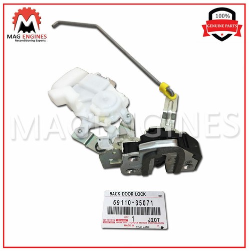 69110-35071 GENUINE OEM BACK DOOR LOCK W/MOTOR ASSY FOR FJ CRUISER ...