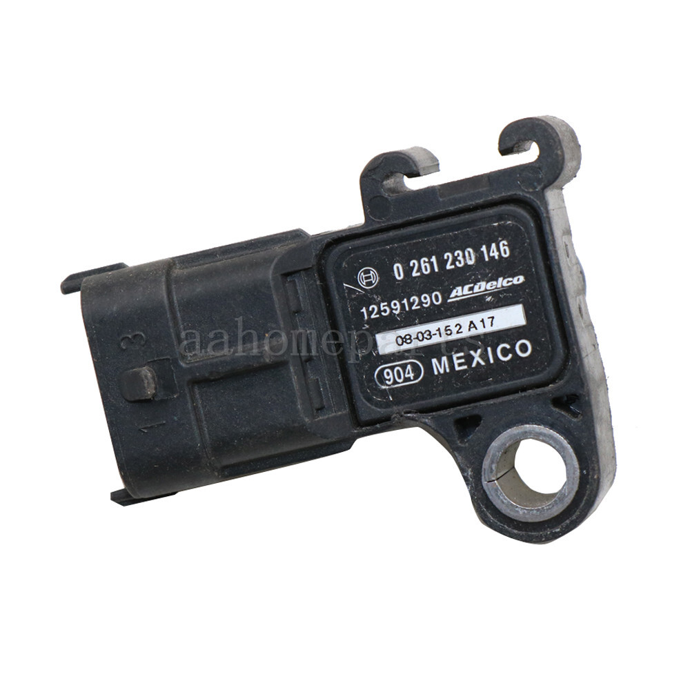 Genuine Manifold Absolute Pressure Sensor 12591290 for Buick Cadillac ...