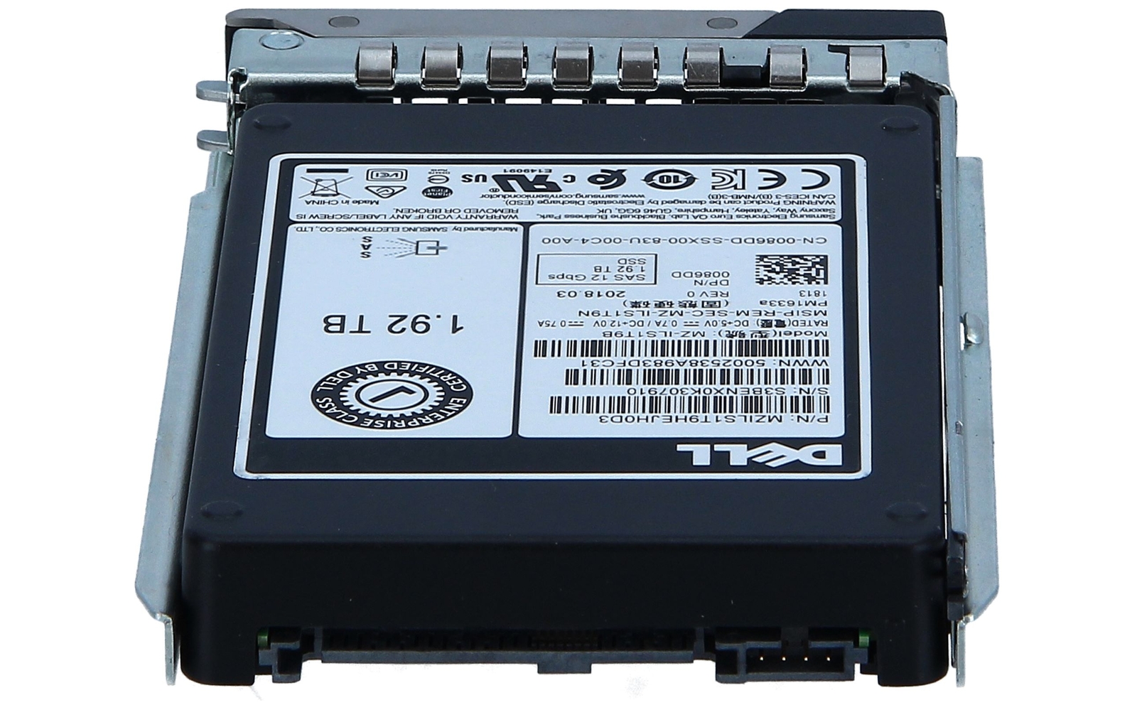 Dell - 086DD - SSDR 1.9T 2E S12 2.5 RI SMS EC - Serial Attached SCSI ...