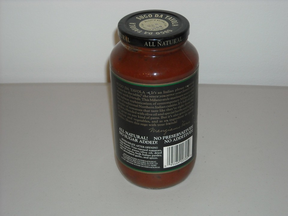 VERY RARE 1991 Frank Sinatra's Spaghetti Sauce 25 Oz. BRAND NEW ...