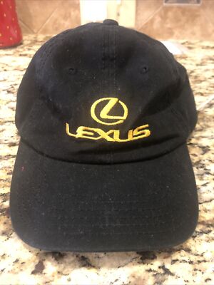 Embroidered LEXUS Adjustable Strapback ball Cap Hat by OTTO Caps Black ...