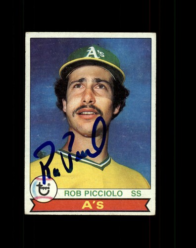 Rob Picciolo Signed 1979 Topps #378 IN PERSON AUTOGRAPH | eBay