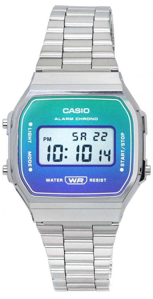 Casio Vintage Retro Classic Unisex Digital Steel A168WA A168EWGB A168WG ...