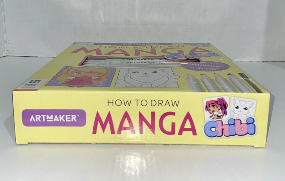 Artmaker Manga Drawing Set Anime Manga & Chibi Marker Drawing Set NEW ...