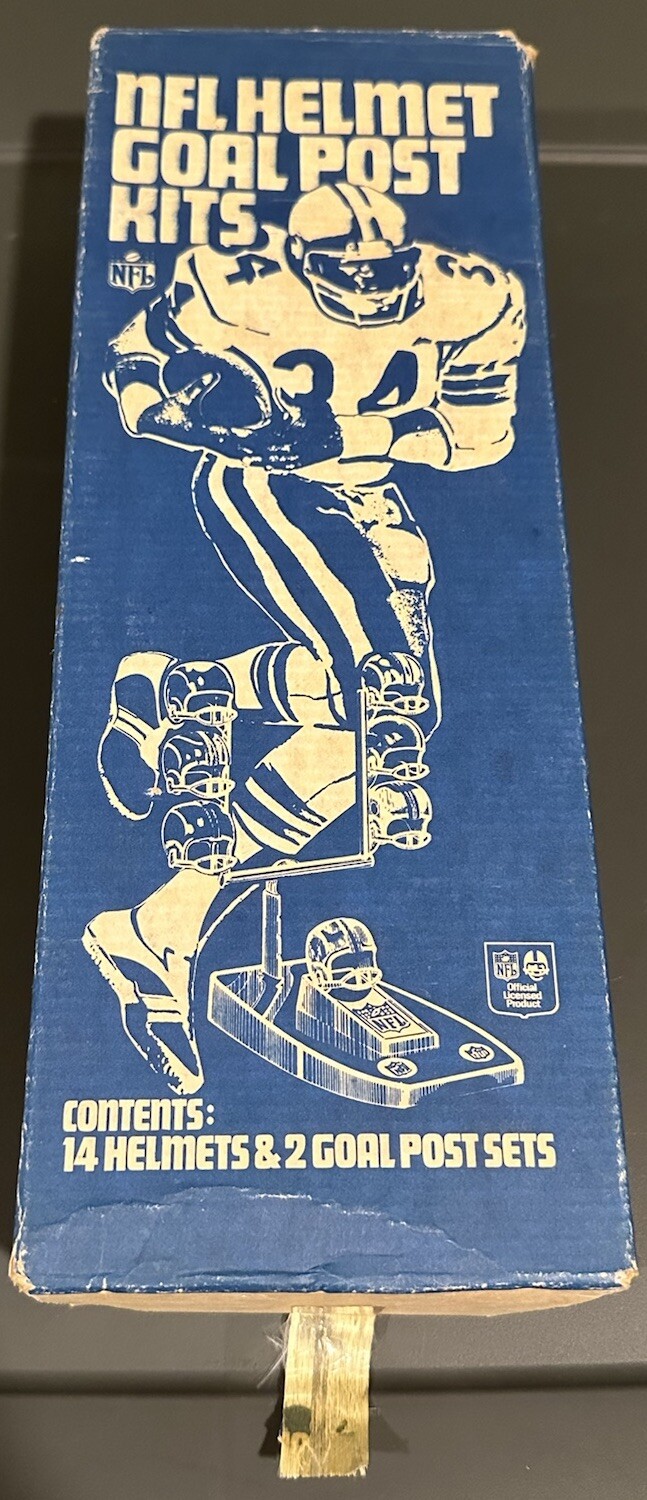 NFL Helmet Goal Post Kits NFC Mini Plastic Gumball Football NFL | eBay