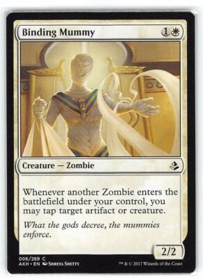 Binding Mummy *Common* Magic MtG x1 Amonkhet SP | eBay