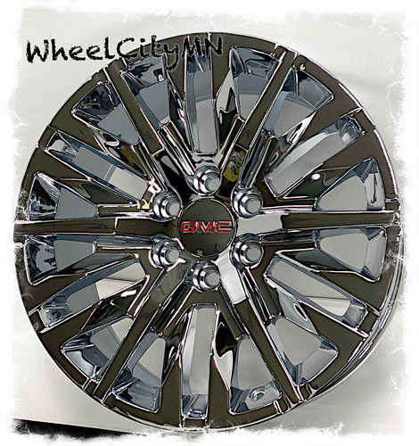 22" chrome OE replica 84437264 rims fits 2022 GMC Sierra Yukon Denali ...