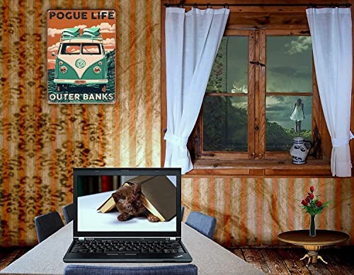Funny Outer Retro Metal tin Sign, Banks Pogue Life Art | eBay