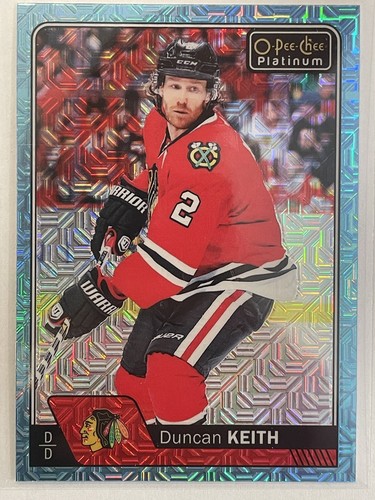 2016-17 O-Pee-Chee Platinum Duncan Keith Ice Blue Traxx #119 Hockey ...