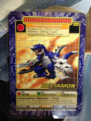 Digimon Series 3 "Deltamon" BO-140 X1 | eBay