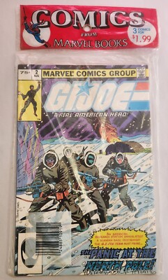 G.I. JOE COMIC sealed 3-pack #2, 26, 27 RARE 2ND Prints - MARVEL | eBay
