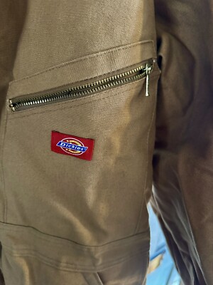 Dickies Men's Insulated Coveralls Heavy Duty 46/48 Medium Length Brown ...