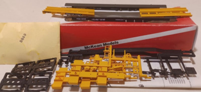 HO SCALE McKean 601 TTX Trailer Train Front Runner Flat Car 2-Pack New ...