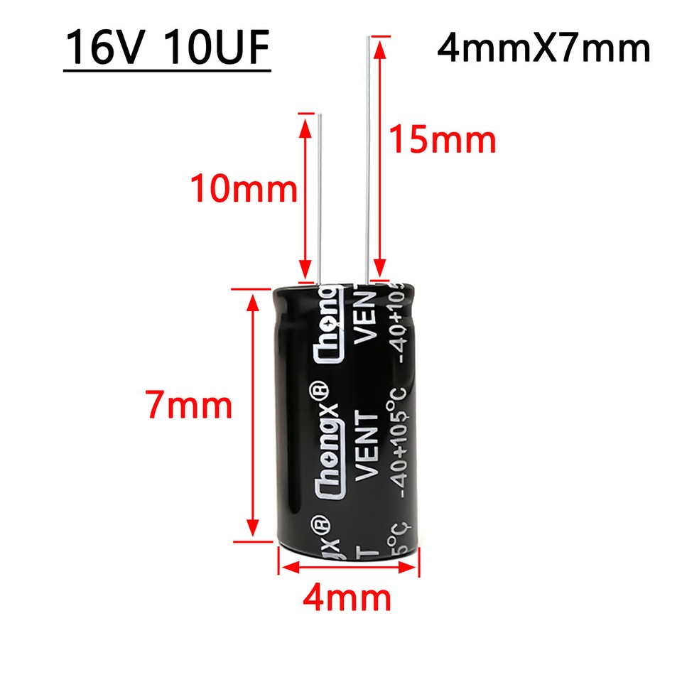 Radial Electrolytic Capacitors / Value 0.22uF to 22000uF, Voltage 6.3V ...