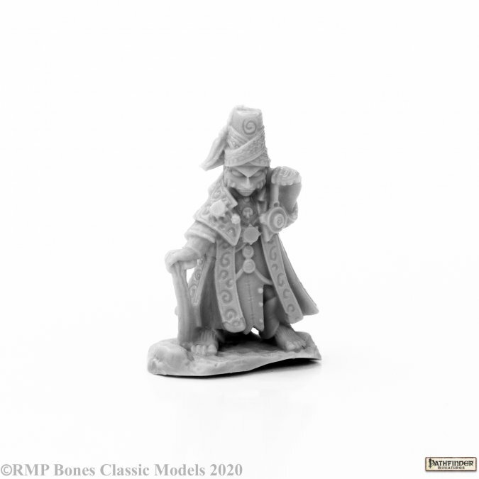 Reaper 89053 Meligaster Iconic Mesmerist (Pathfinder Bones) Halfling ...