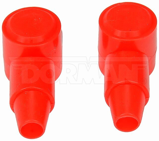 Builders Series Universal RED Battery Cable Boot Terminal Cover SET ...