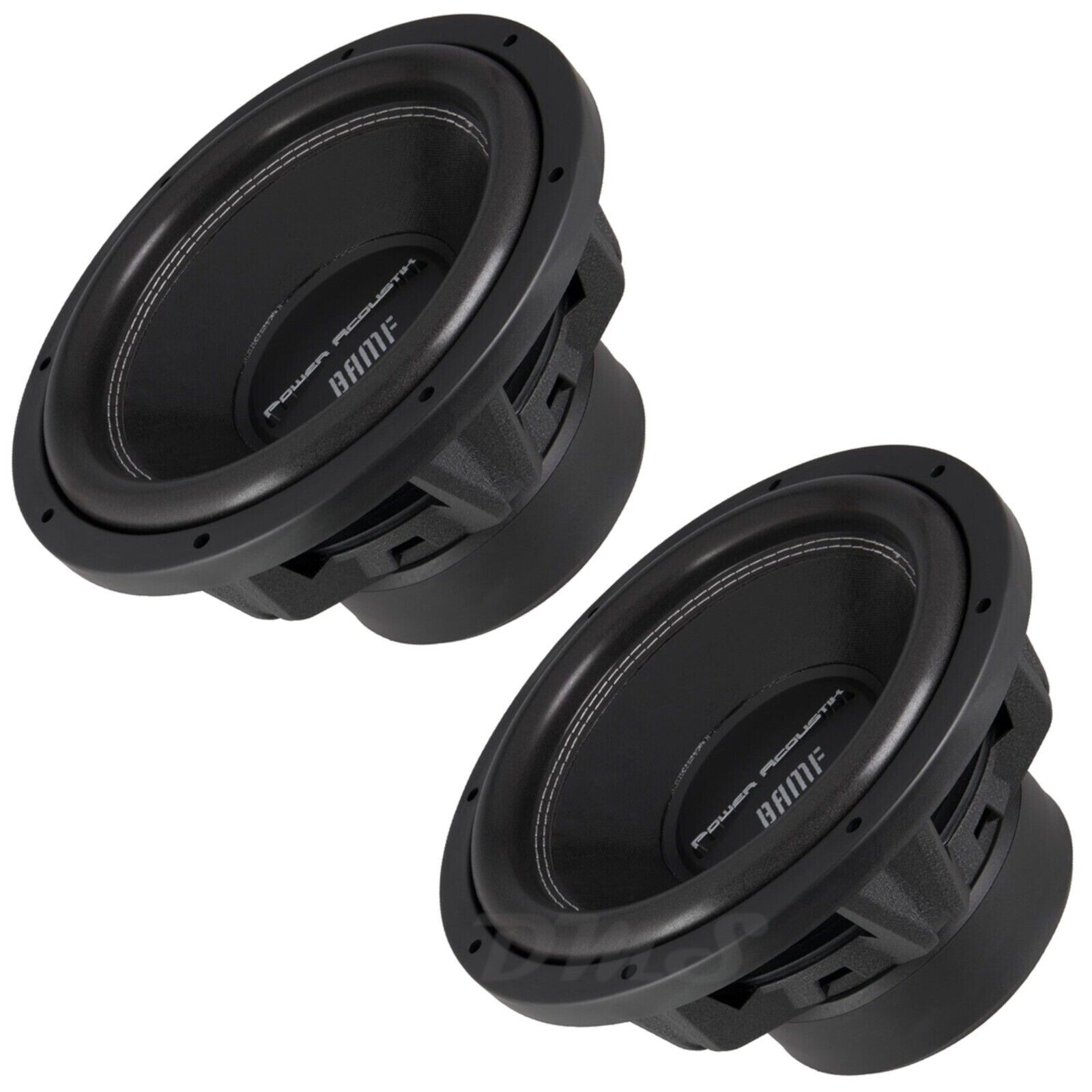 (2) Power Acoustik BAMF-122 | 12 Inch 3500W Dual 2 Ohm Car Audio ...