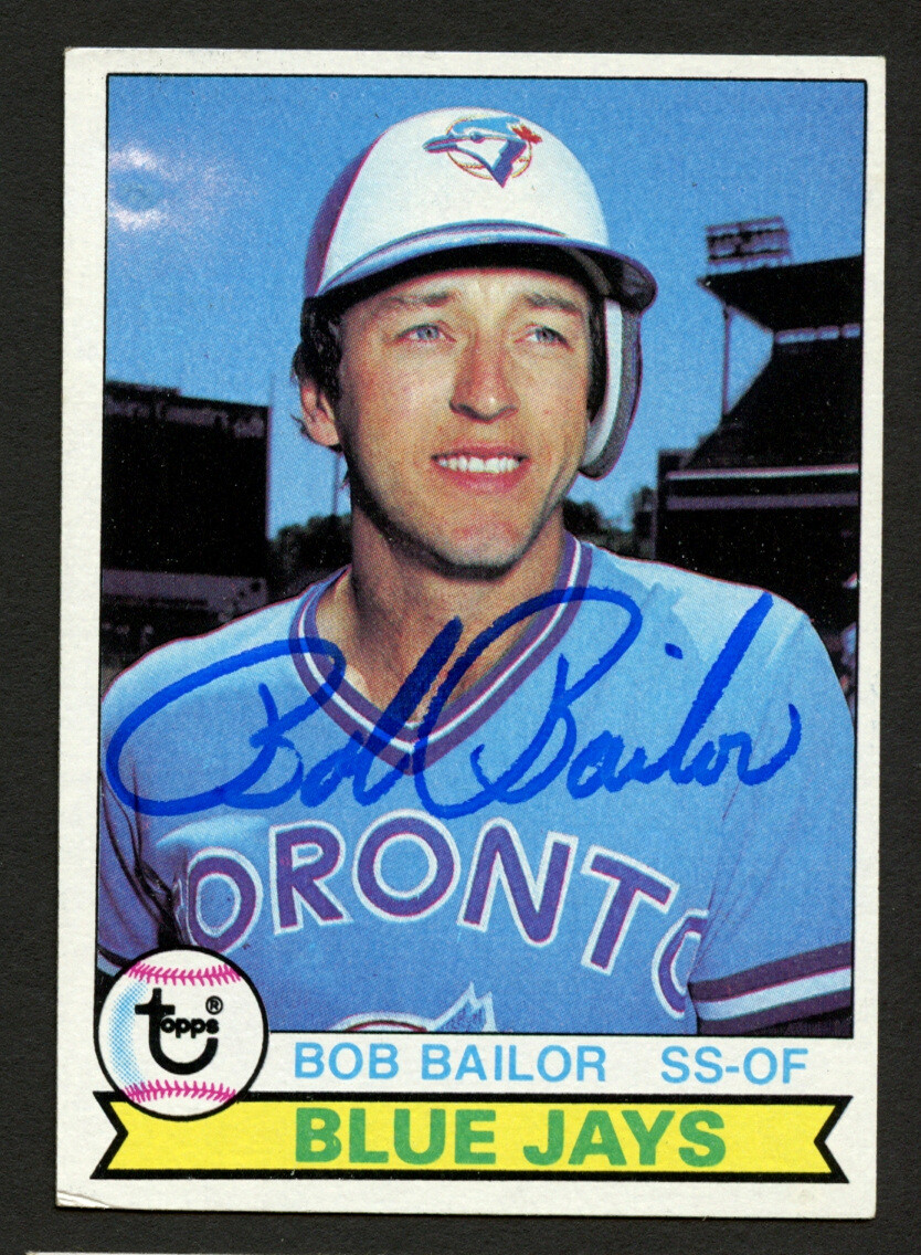 Bob Bailor #492 signed autograph auto 1979 Topps Baseball Trading Card ...