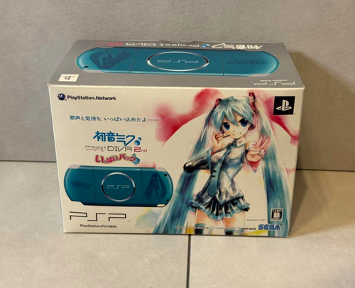 "NEW" SONY PSP 3000 Hatsune Miku Diva 2nd Limited Console vocaloid ...