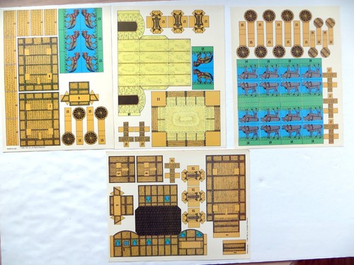 TSR D&D GAZETTEER GAZ11 THE REPUBLIC OF DAROKIN MAP & CARAVAN CARDBOARD ...