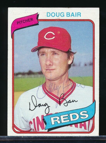 1980 Topps #449 Doug Bair signed auto autograph | eBay