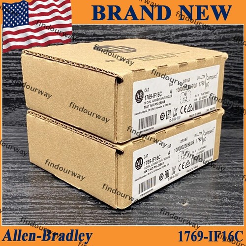 New Factory Sealed AB 1769-IF16C CompactLogix 16 Pt A/I Current Module ...
