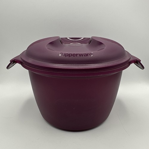 Tupperware 2.2L Microwave Rice Maker Purple Steamer Cooker | eBay