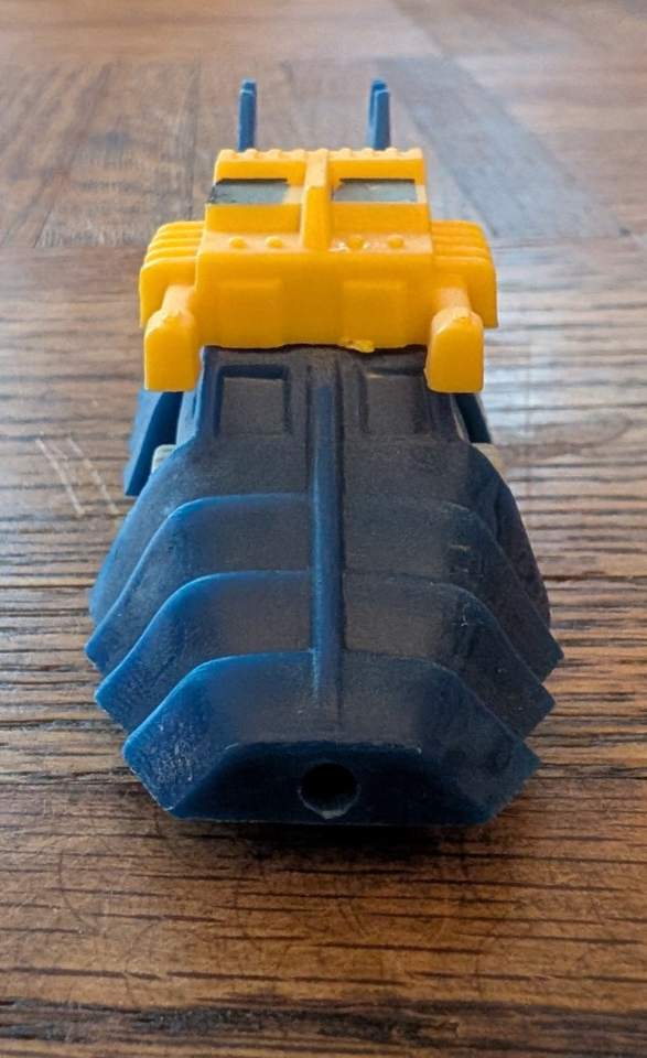 Vintage TOPPS Switch-A-Robots Blast-Bot blue plastic toy 1985 robot ...