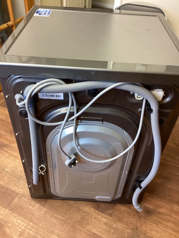 samsung ecobubble washing machine 9kg graphite grey good working order ...