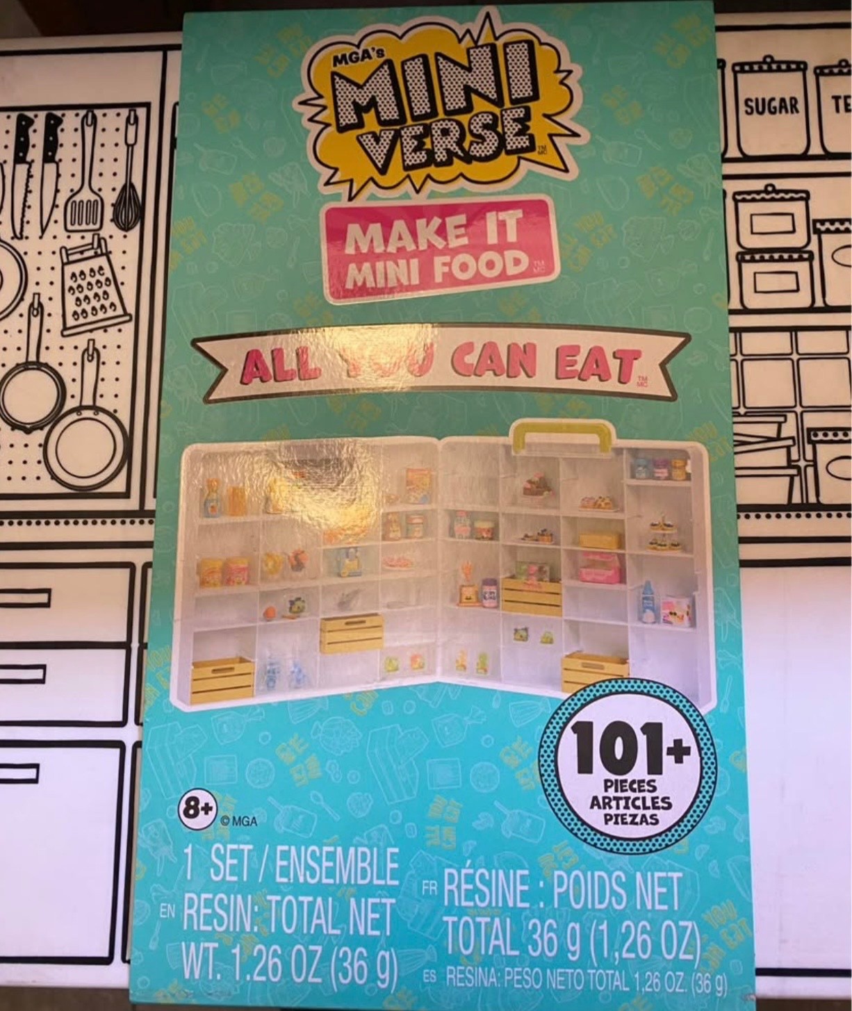 MGA's Mini Verse Make It Mini Food ALL YOU CAN EAT Collection