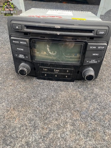 13 - 14 Hyundai Sonata AM FM Audio Radio CD Player Receiver Tuner ...