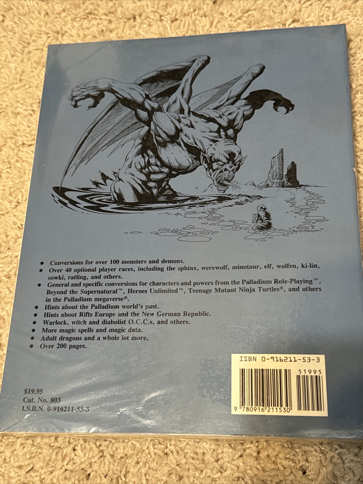 Rifts Conversion Book by Kevin Siembieda (1991, Perfect) for sale ...