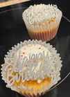 Happy Birthday Glitter Cupcake Topper Pack of 12, Various Colours ...