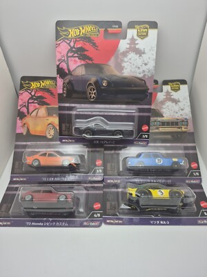 Hot Wheels Car Culture 2024 Japan Historics 4 Set of 5 Cars FPY86-961 B ...