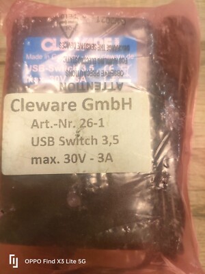 CLEWARE USB-Switch 3,5 TYPE 26-1 SANS FICHE JACK MONO | eBay