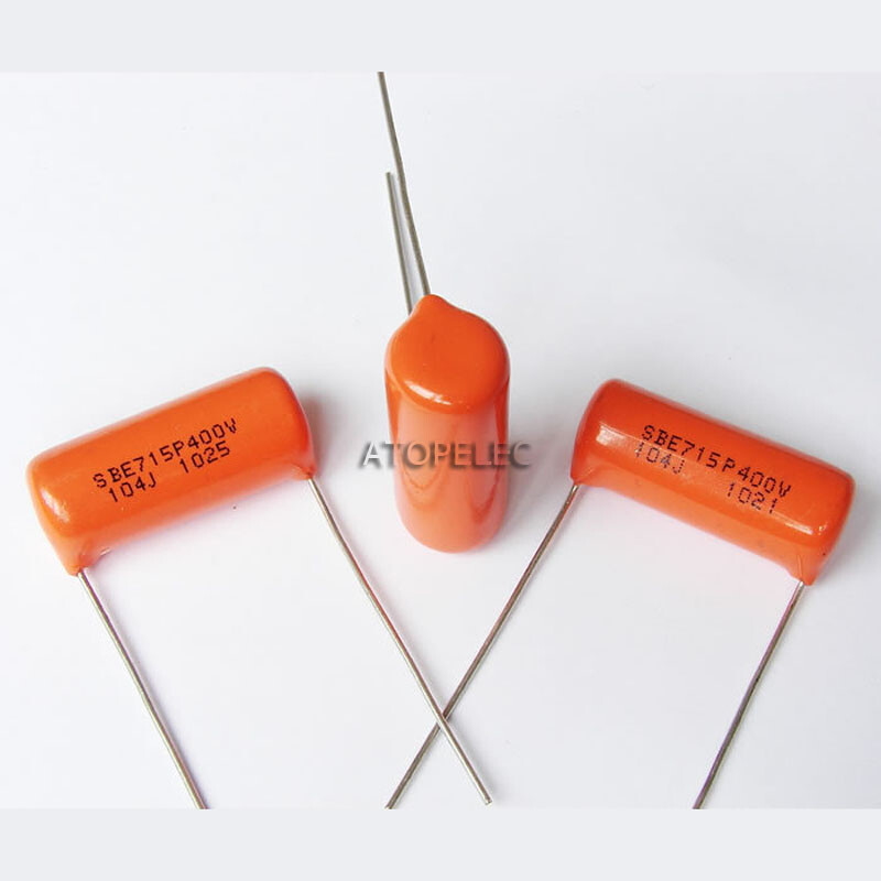 4pcs SPRAGUE 715P 0.1uF/400V 5% SBE CDE Film Capacitor Hi-Fi Audio 104J ...